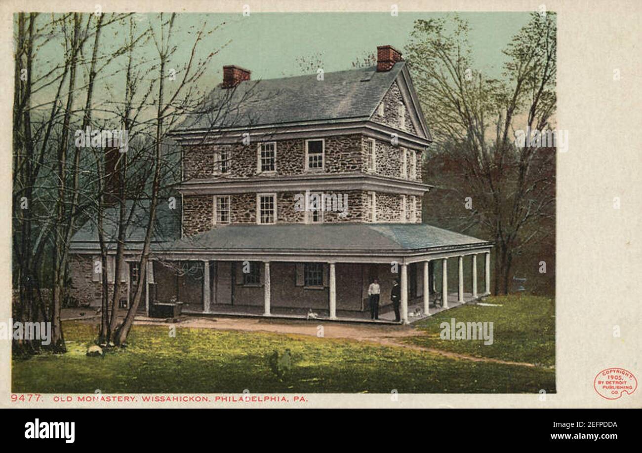 Old Monastery, Wissahickon Stock Photo - Alamy