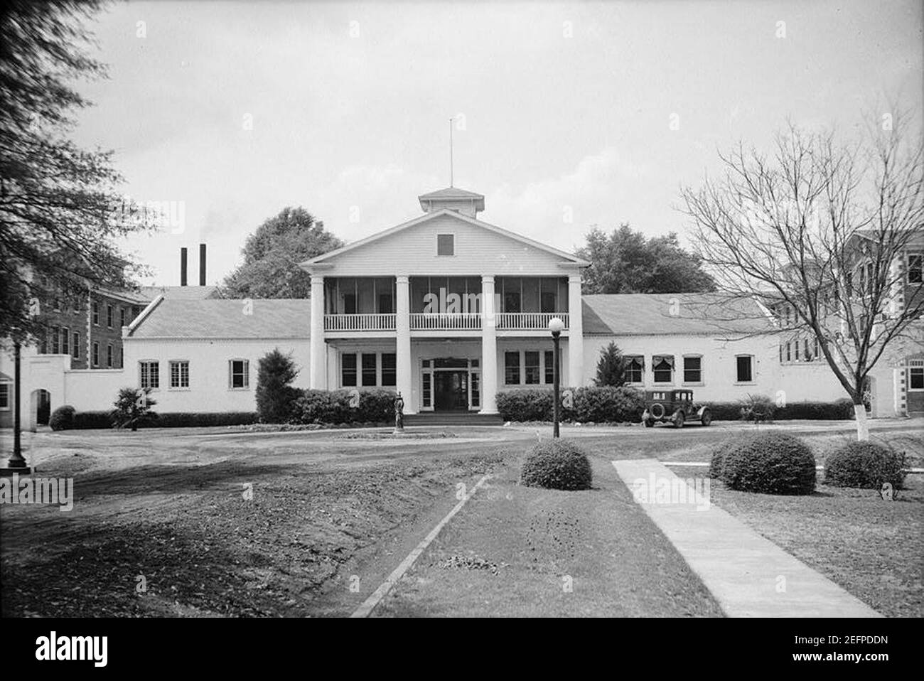 Building of the old arsenal Black and White Stock Photos & Images - Alamy