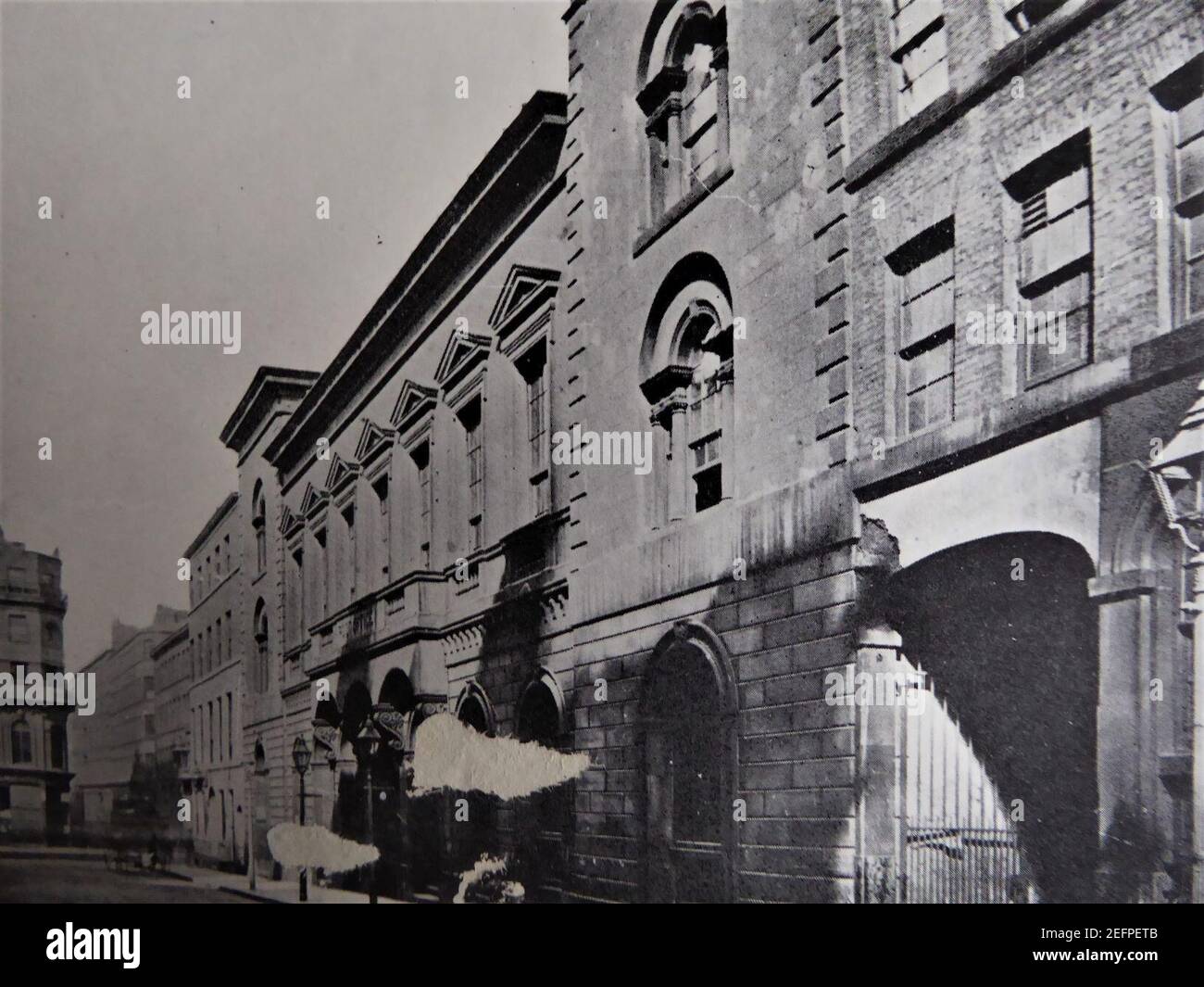 Old Post Office, Manchester, 1879 Stock Photo - Alamy