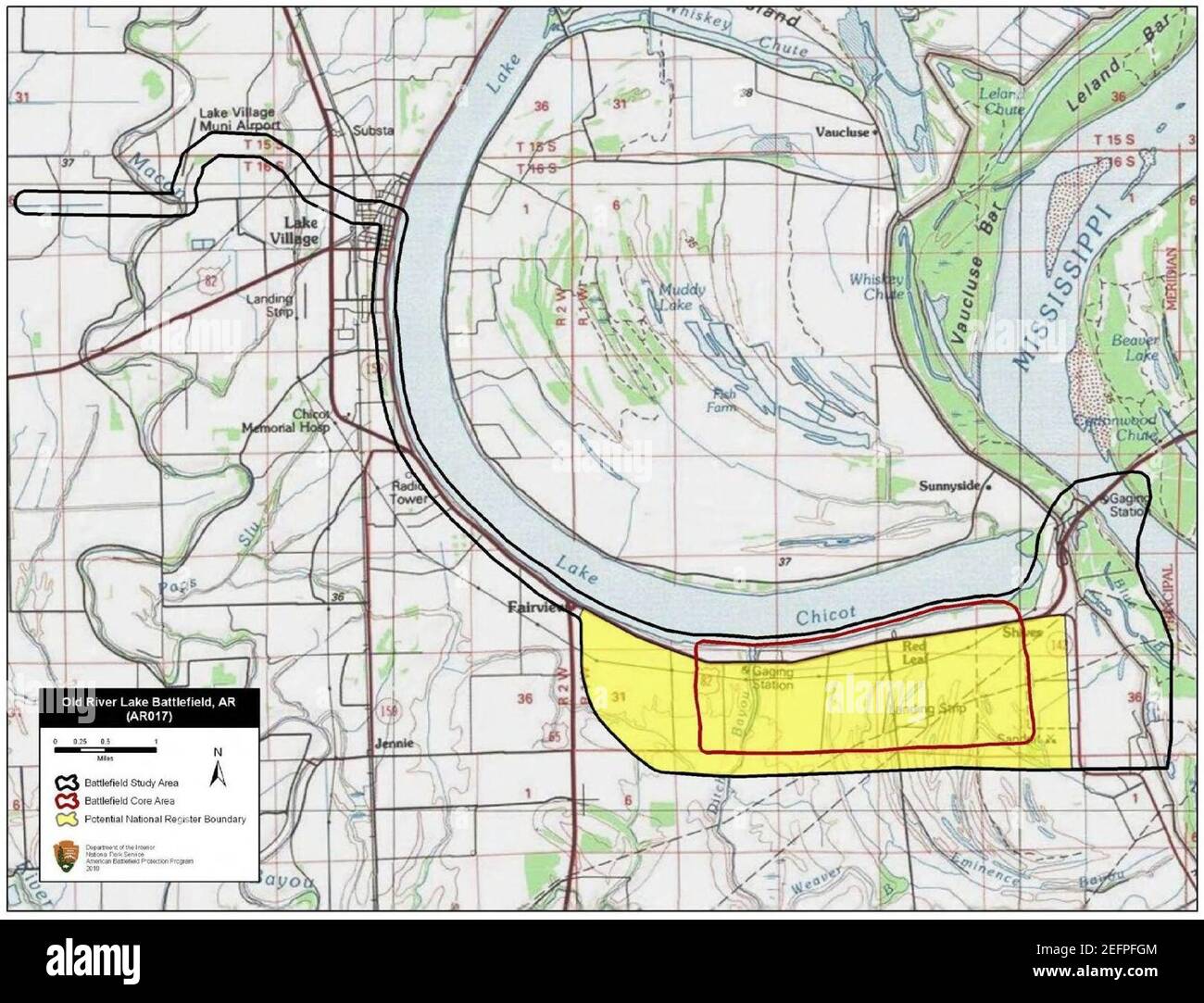 Old river lake arkansas hi-res stock photography and images - Alamy