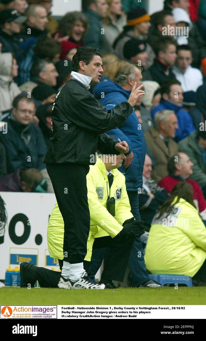 Football manager john gregory hi-res stock photography and images - Alamy