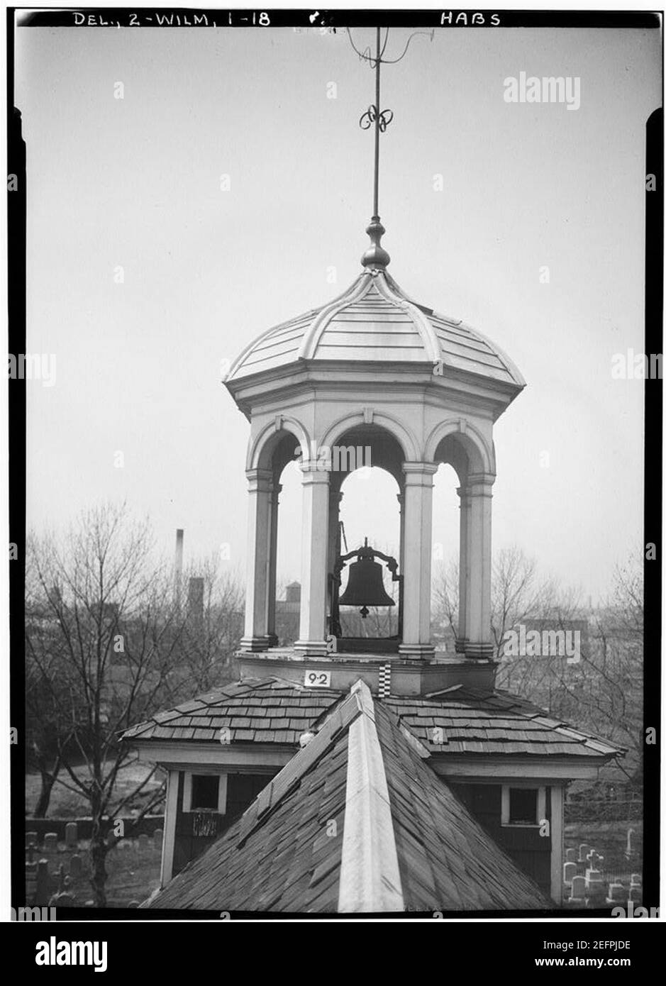 Old Swedes Tower Stock Photo - Alamy