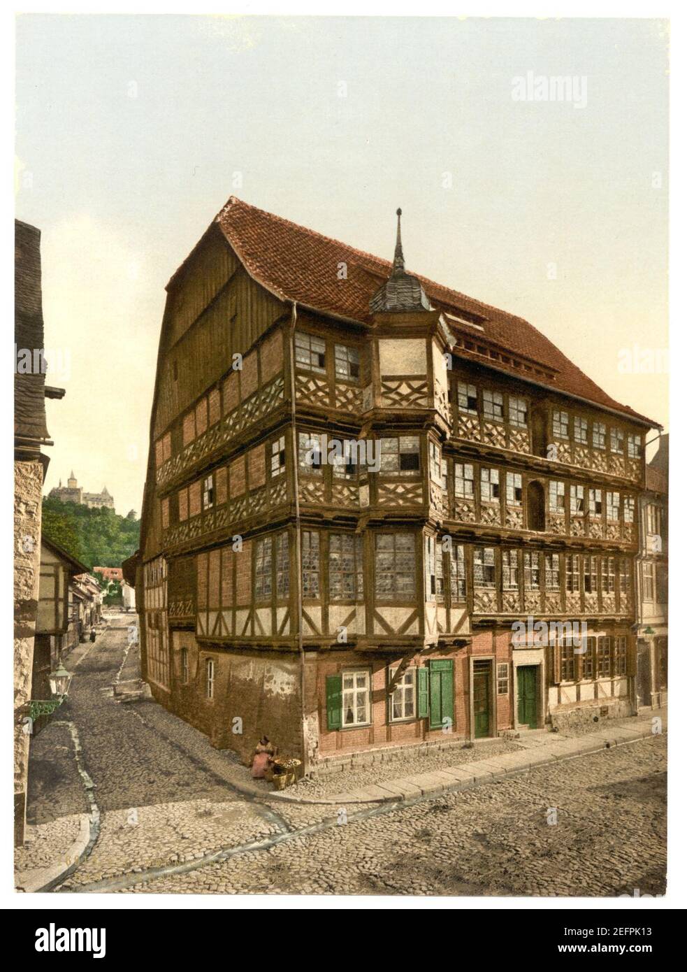 Old town hall and castle, Wernigerode, Hartz, Germany Stock Photo - Alamy
