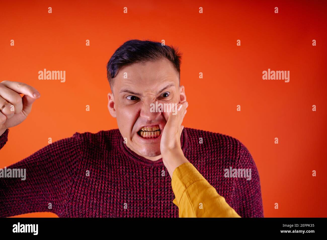 Slapped in the face hi-res stock photography and images - Alamy