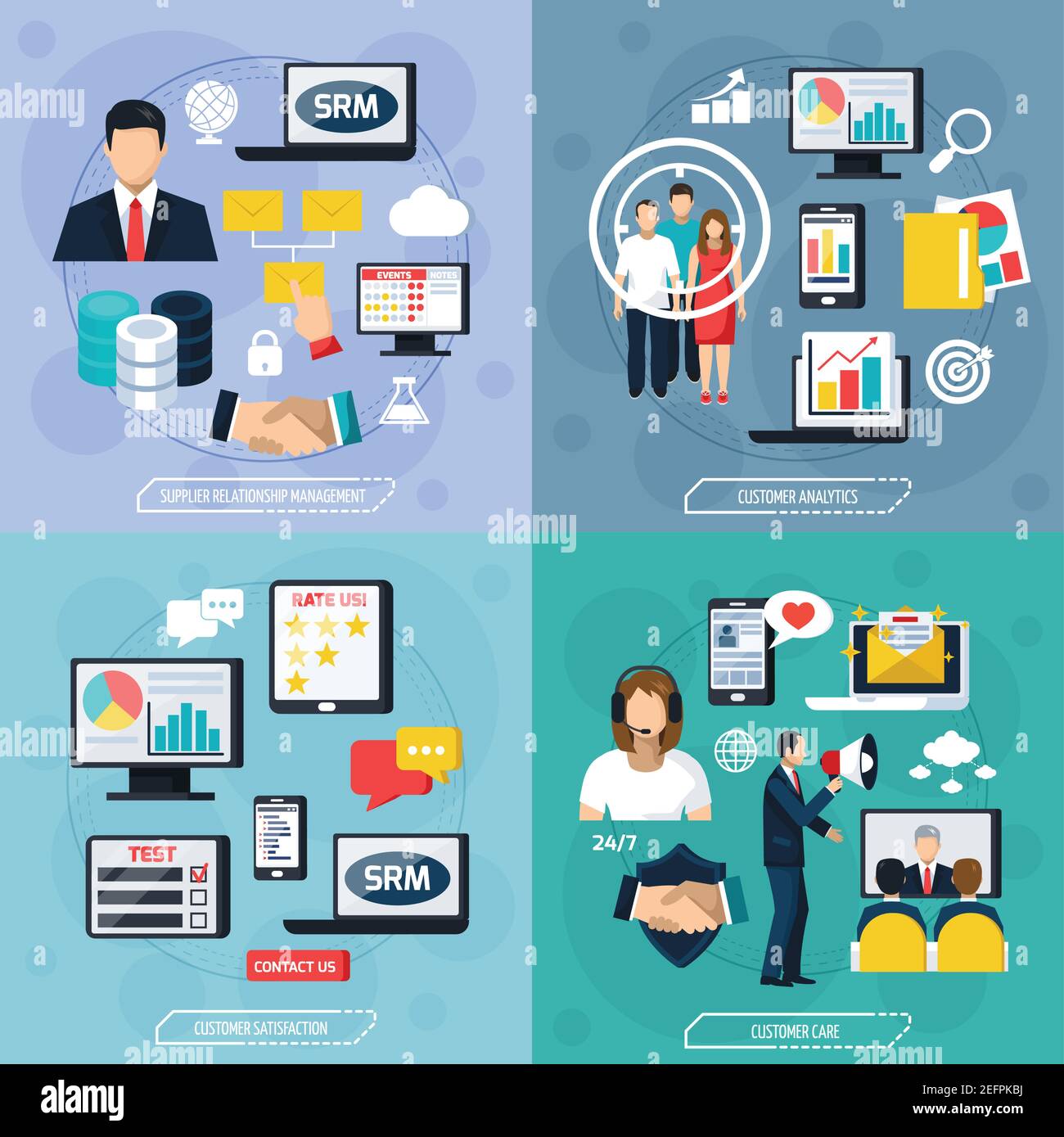 Supplier promotion Stock Vector Images - Alamy