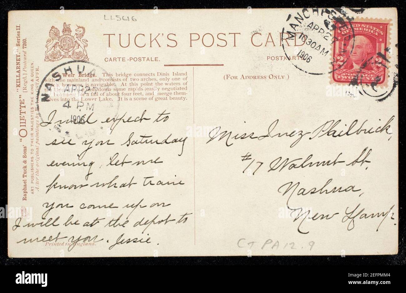 Old Weir Bridge, Killarney Stock Photo - Alamy