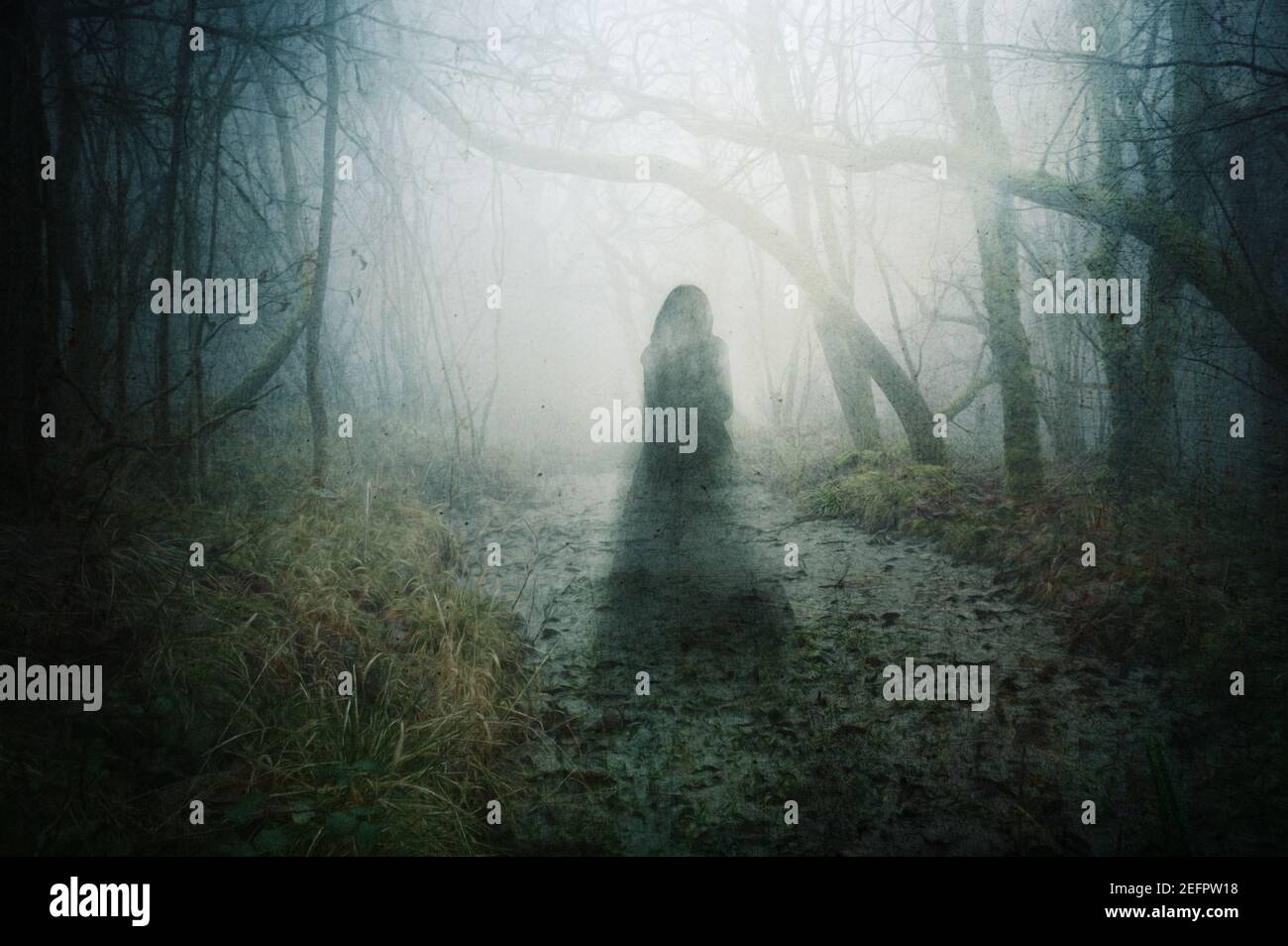 Transparent figure woman ghost hi-res stock photography and images - Alamy