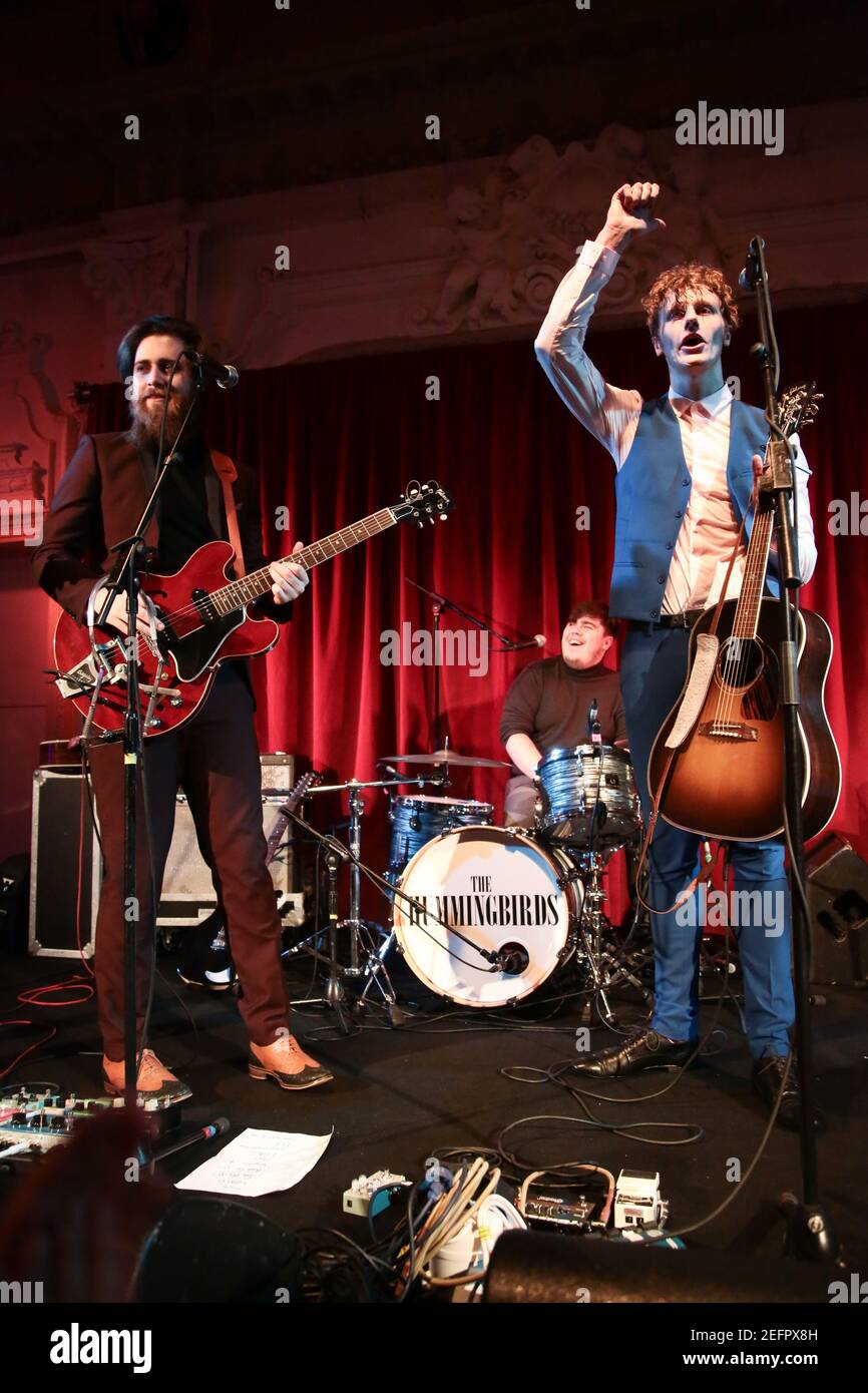 The Hummingbirds from Liverpool performing live on stage at Bush Hall ...