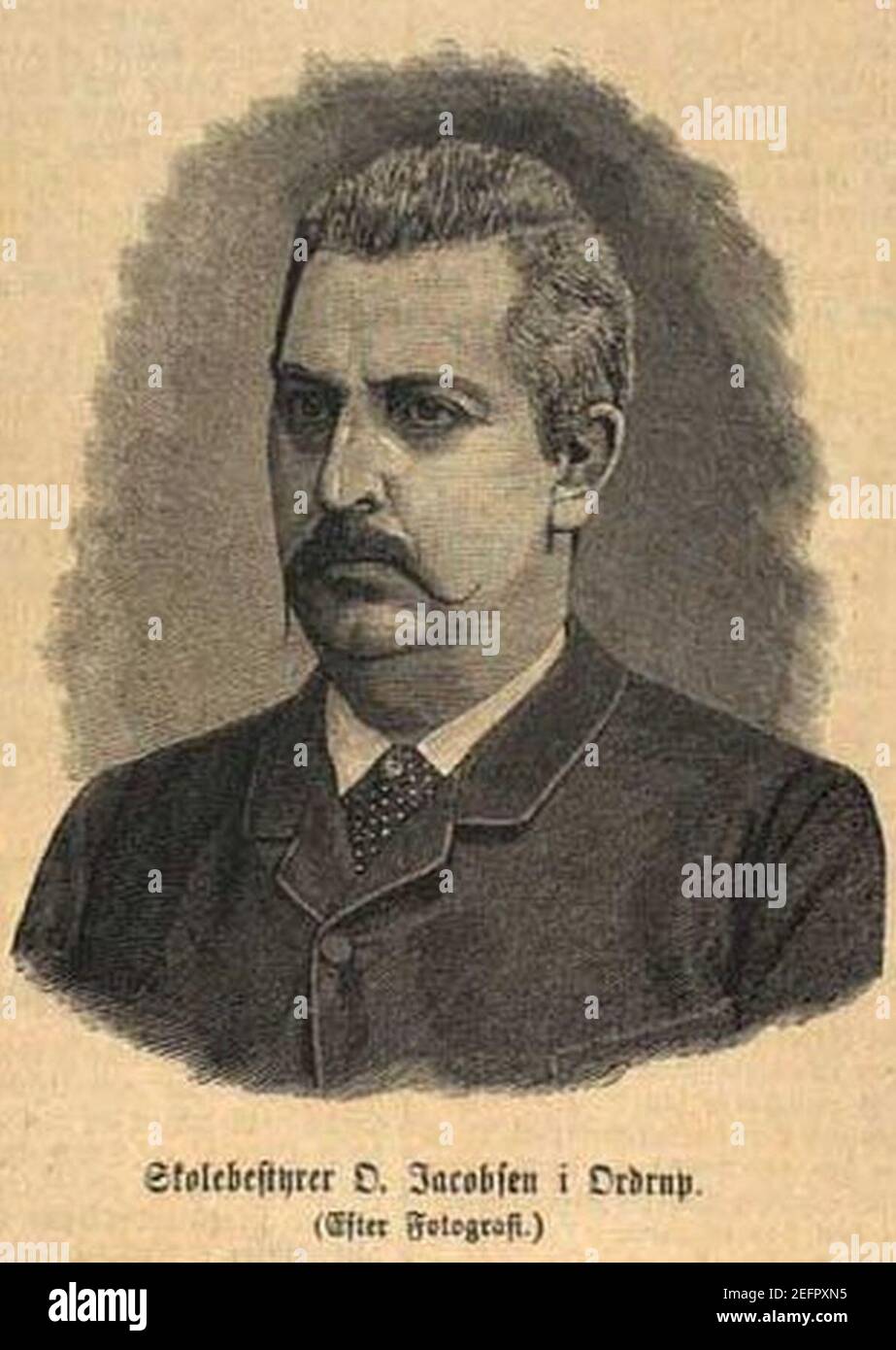 Ole Jacobsen 1849-1921 Stock Photo - Alamy