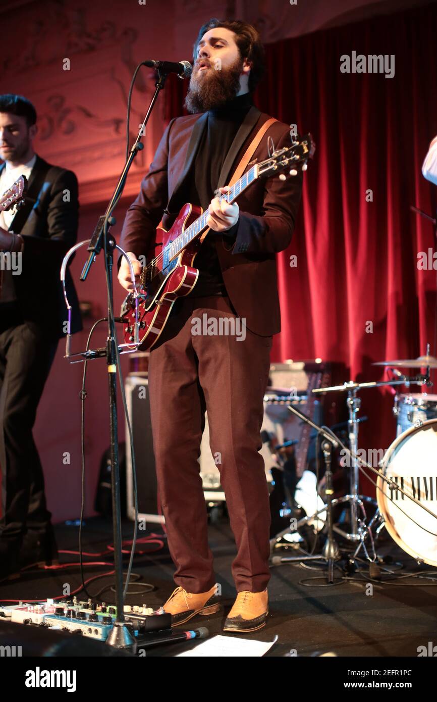 The Hummingbirds from Liverpool performing live on stage at Bush Hall ...