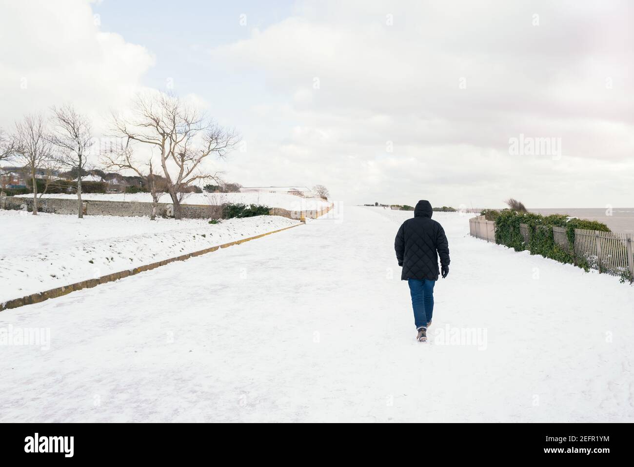 Ramsgate kent snow hi-res stock photography and images - Alamy