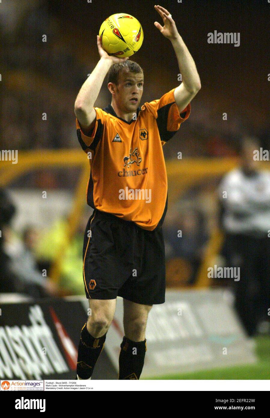 Sport football action mark clyde hi-res stock photography and images ...