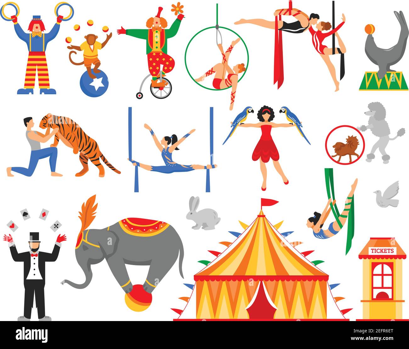 Art Circus Performers