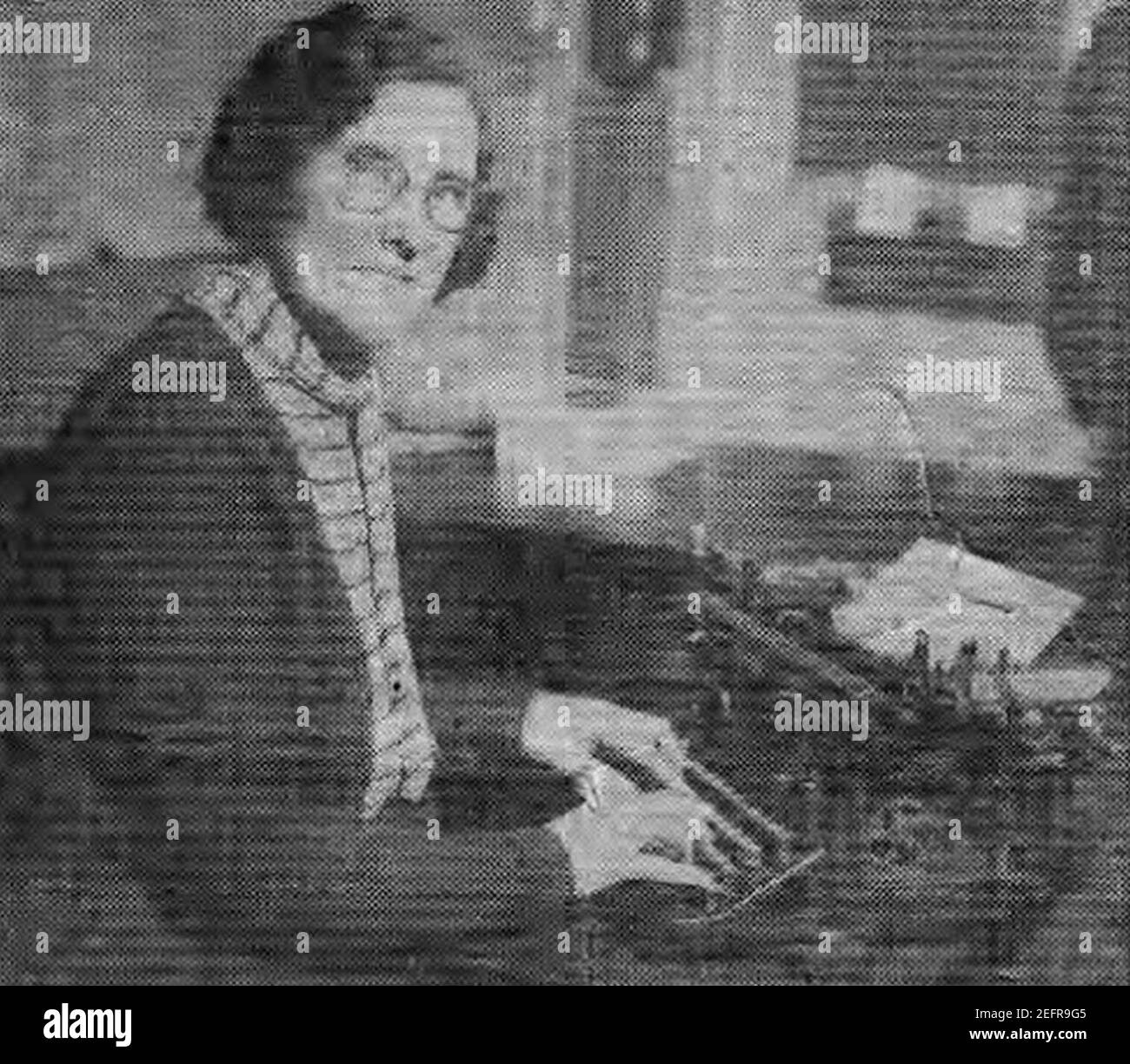 Olive Hoskins 1933 Stock Photo - Alamy