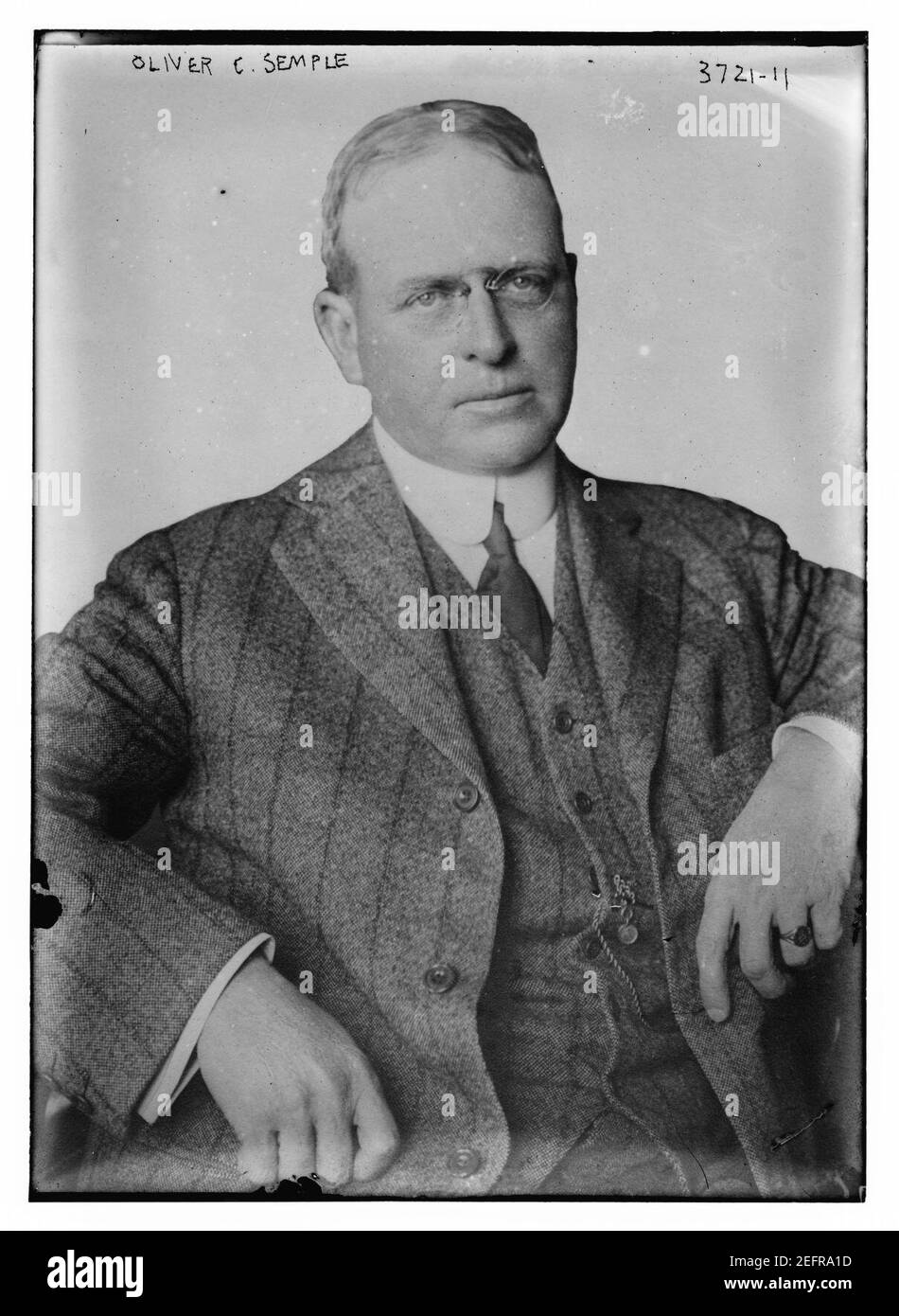 Oliver C. Semple Stock Photo - Alamy