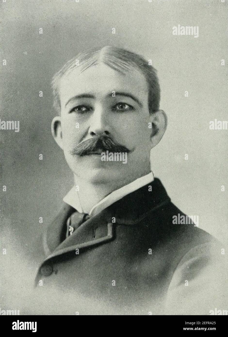 Oliver Byron, actor and manager Stock Photo - Alamy