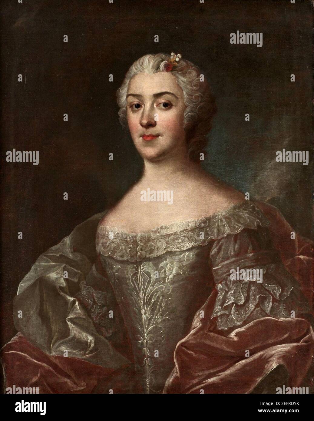 Olof Arenius-Grevinnan Kristina Horn af Åminne Stock Photo - Alamy