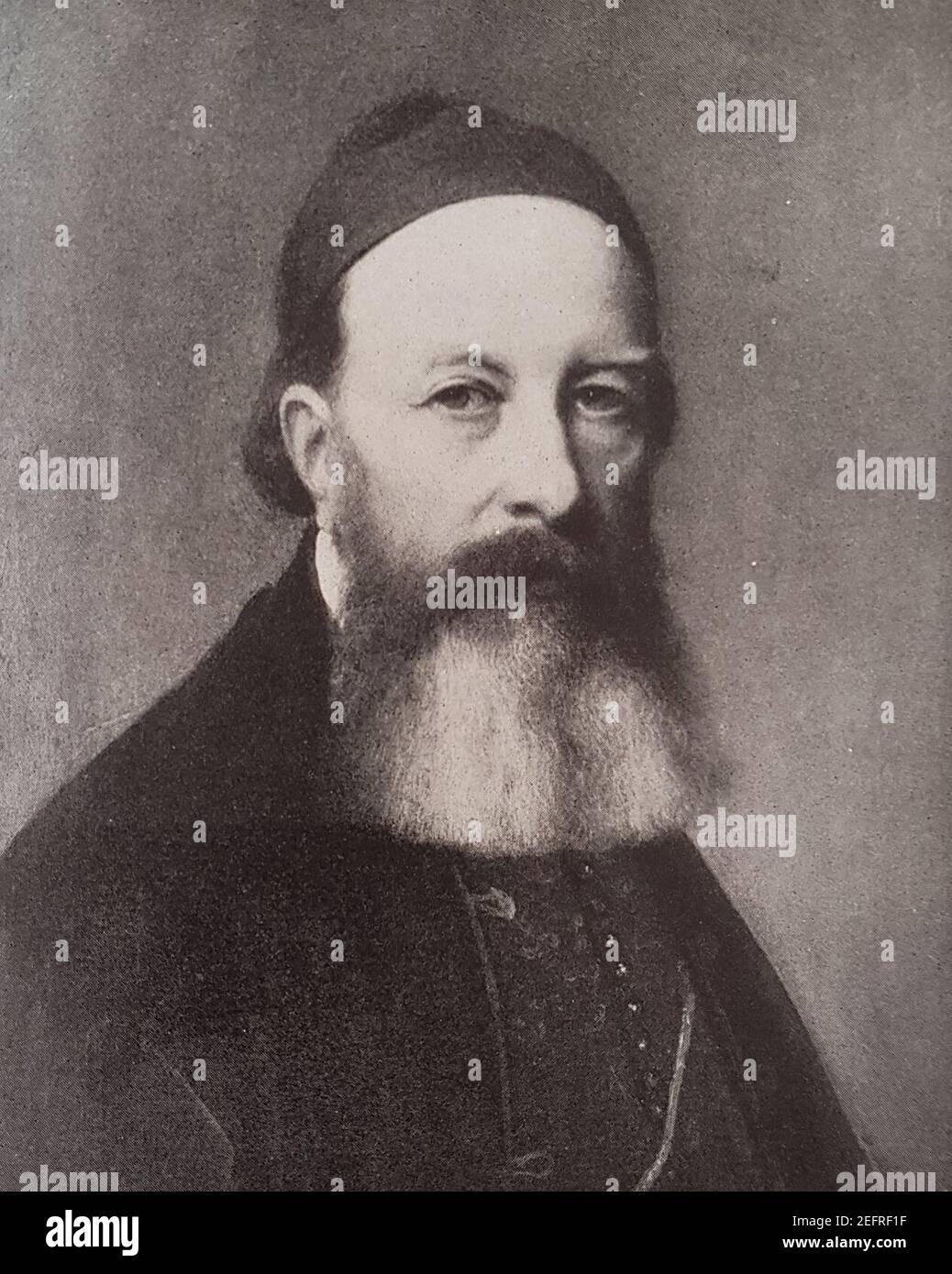 Olof Johan Södermark självporträtt Stock Photo - Alamy