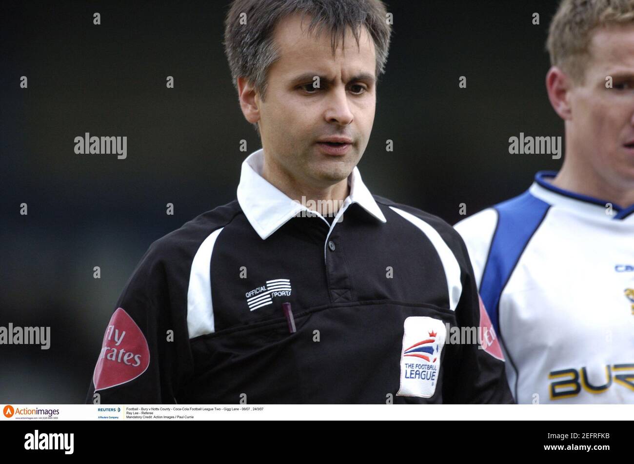 Soccer coca cola football league two bury notts county gigg lane hi-res ...