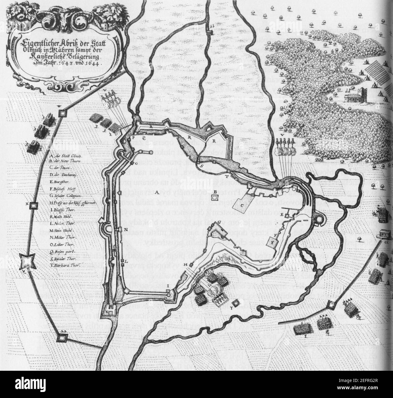 Map of olomouc hi-res stock photography and images - Alamy