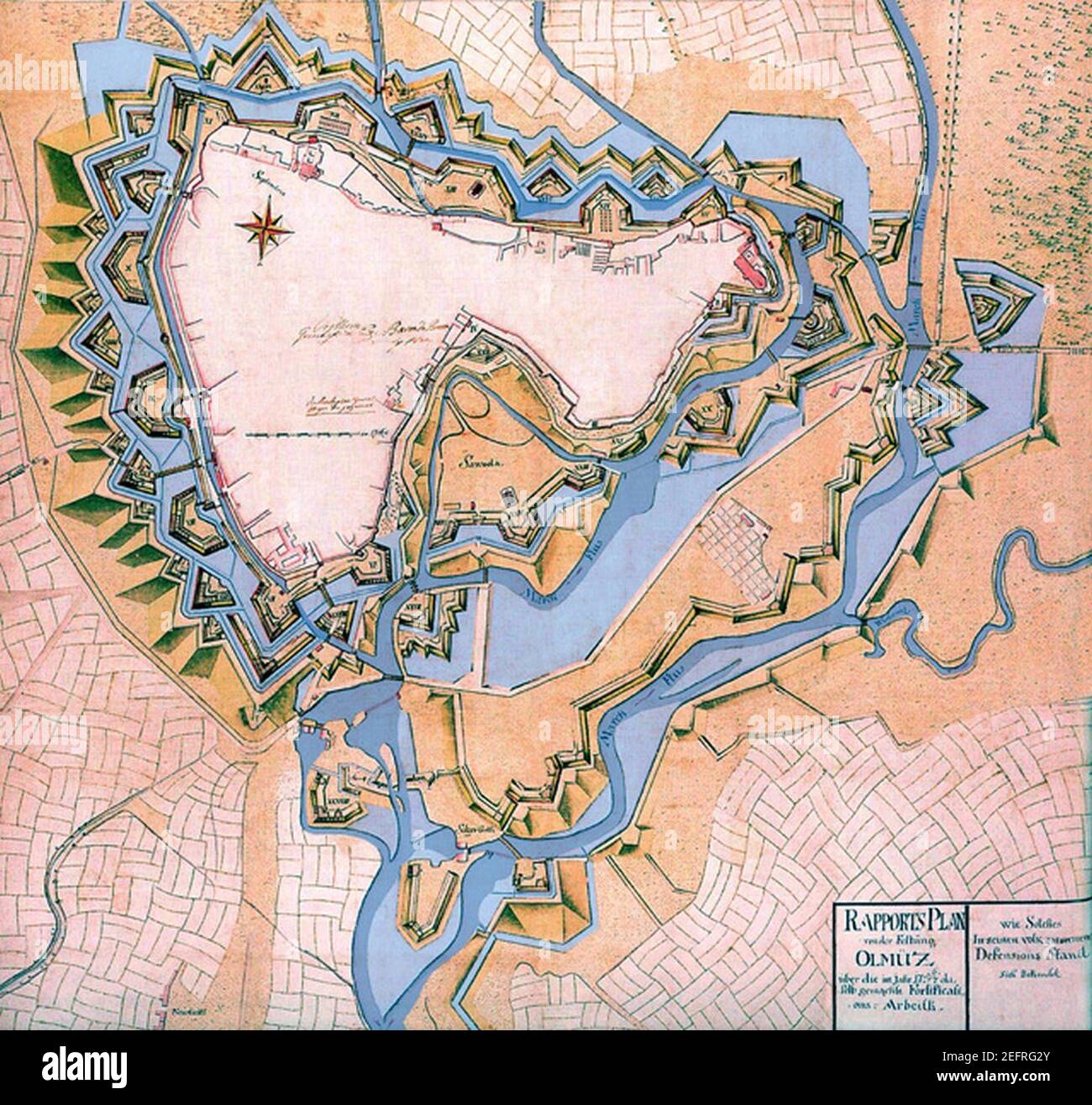 Map of olomouc hi-res stock photography and images - Alamy