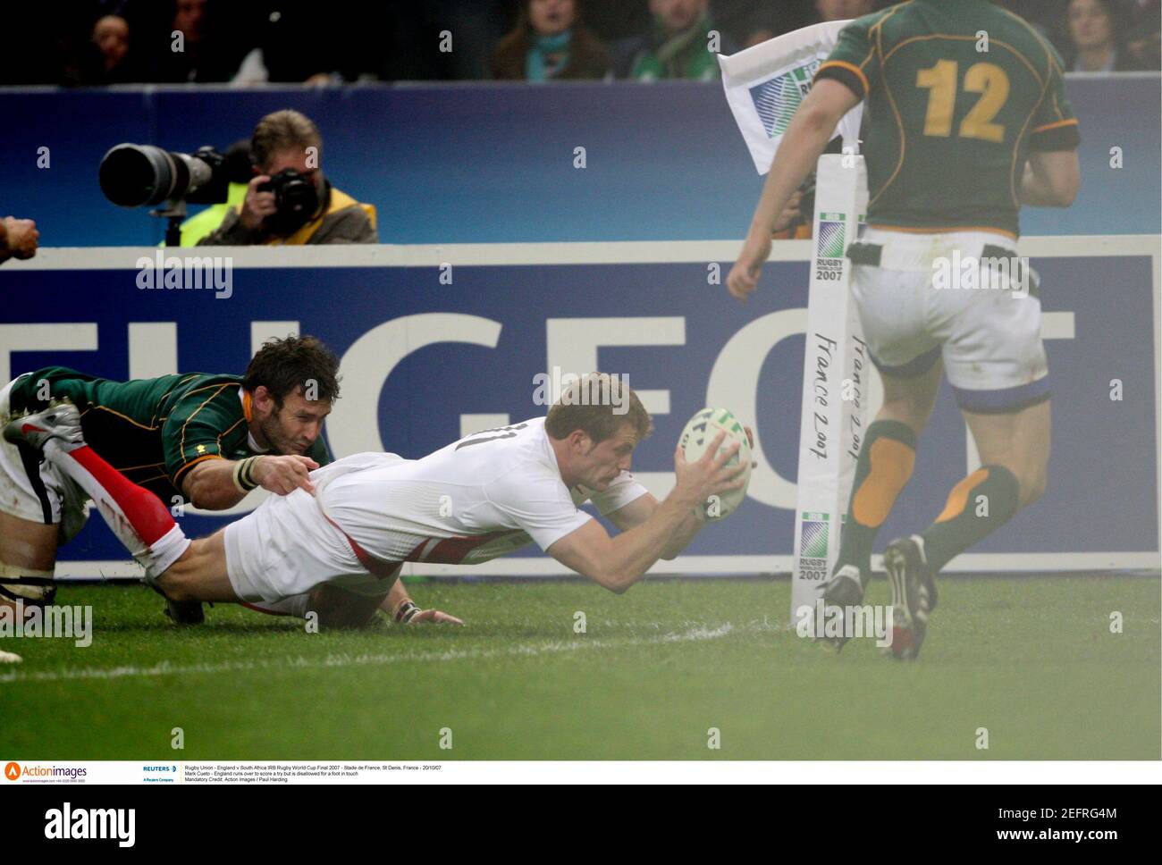 Mark cueto v south africa 2007 hi-res stock photography and images - Alamy