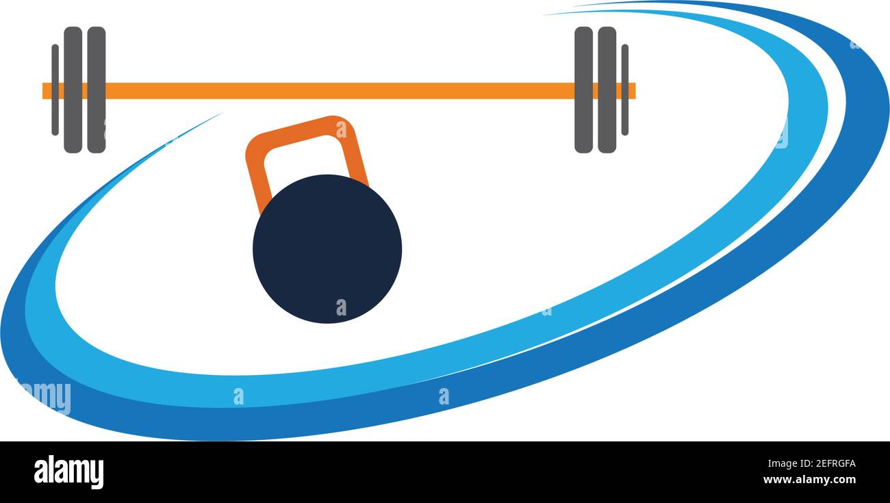fitness logo symbol illustration design template - vector Stock Vector ...