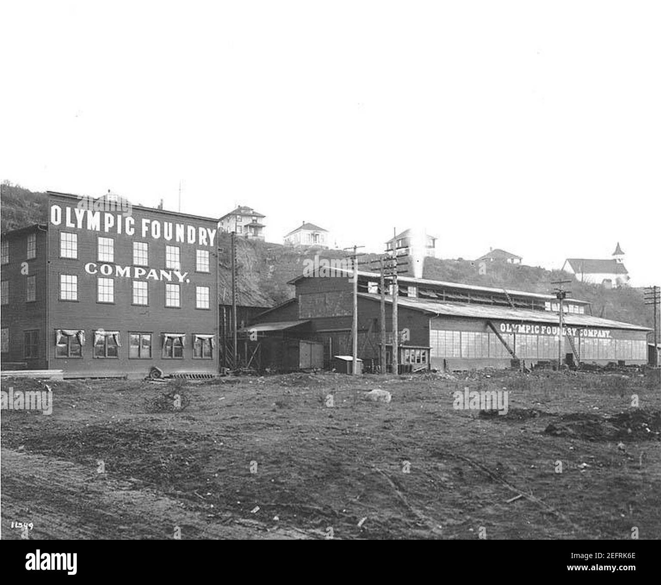 Olympic Foundry Co, between Summerville Place and Baker St, Georgetown ...