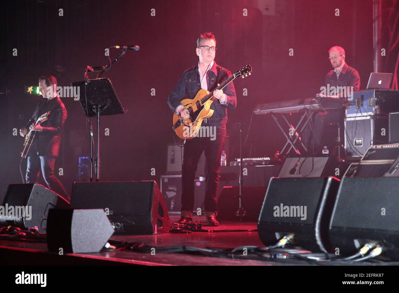 Richard Hawley performing live on stage at the Hammersmith Eventim in ...