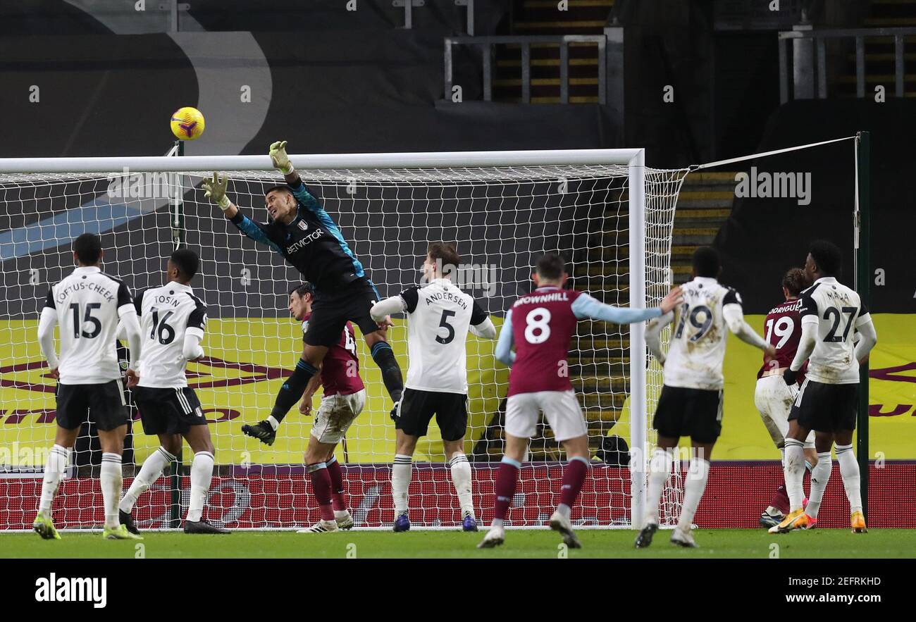Turf Moor, Burnley, Lancashire, UK. 17th Feb, 2021. English Premier ...