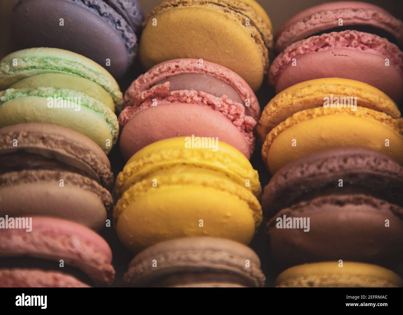 French macarons hi-res stock photography and images - Alamy