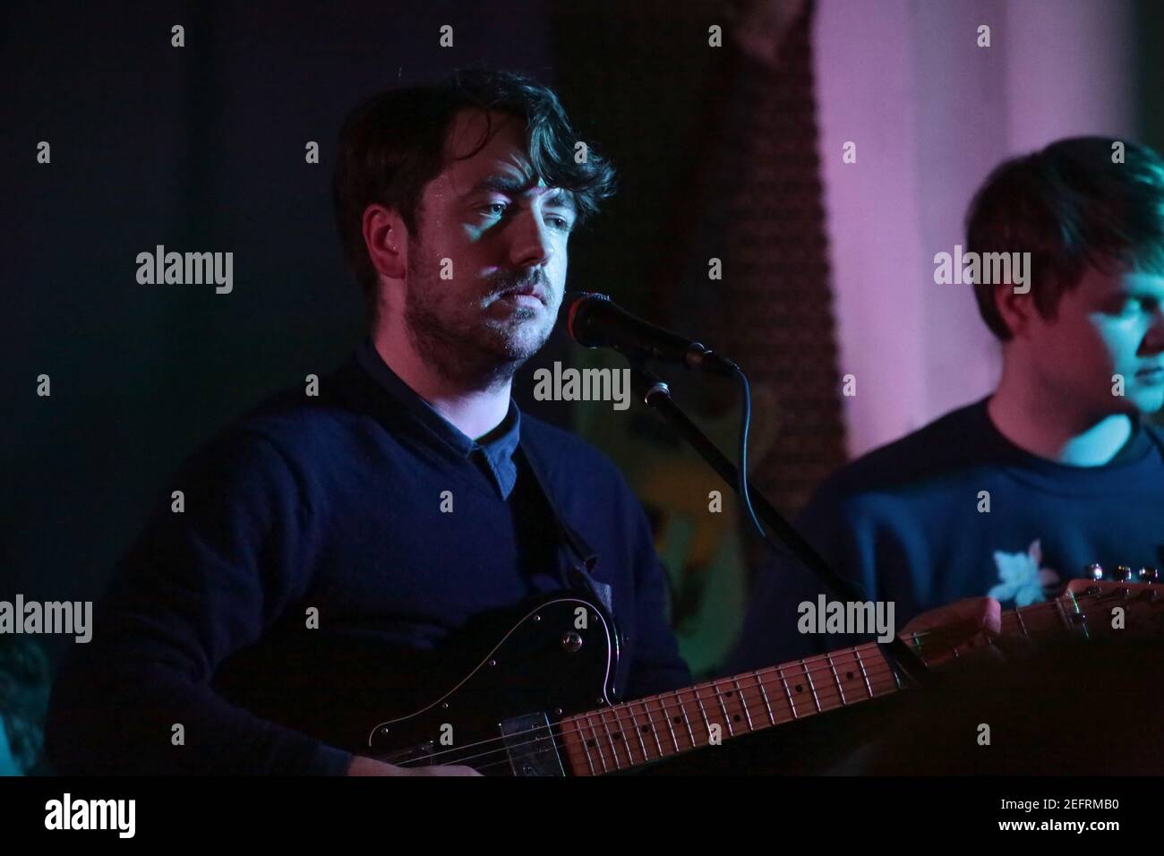 Jamie Lee of Money performing live at the Rough Trade East store in ...