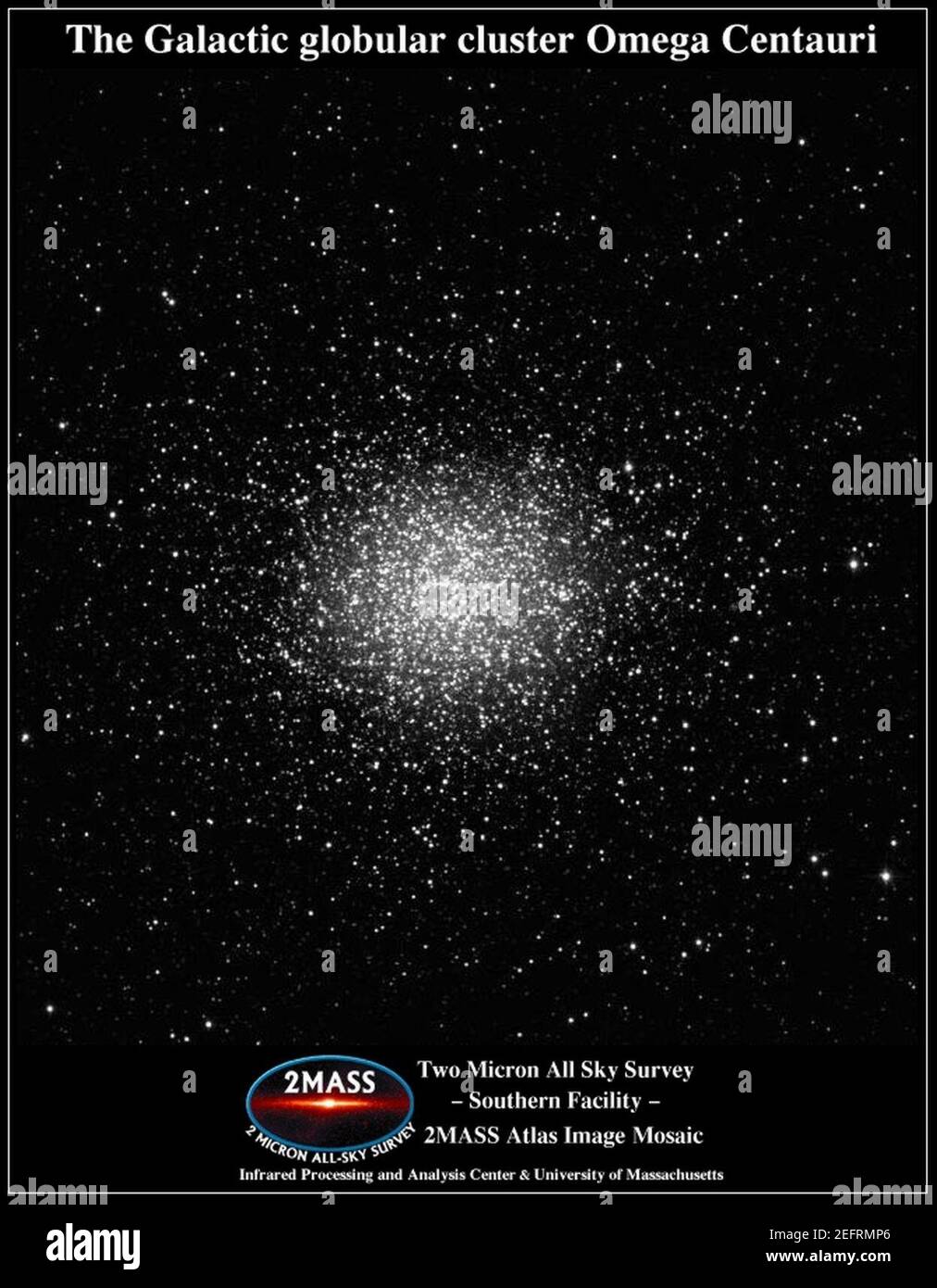 Omega Centauri 2MASS Atlas Image Stock Photo - Alamy