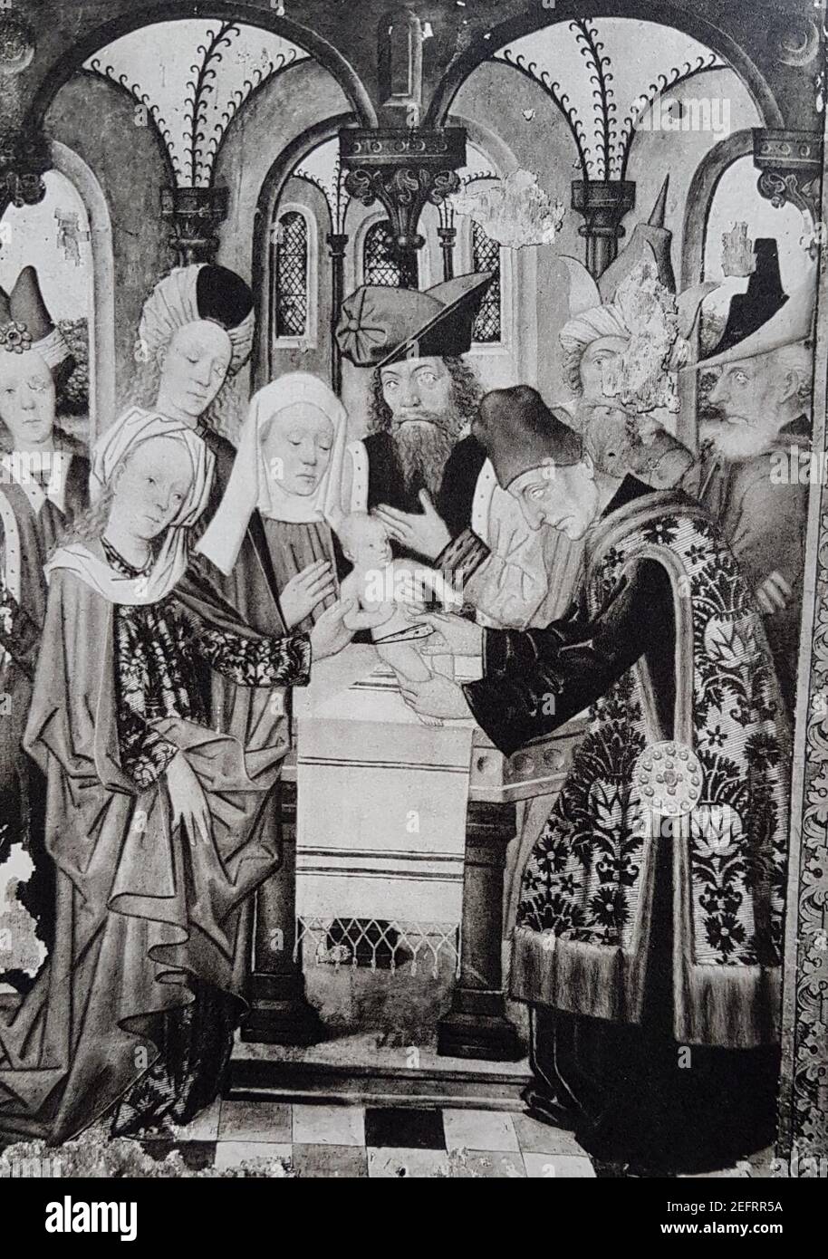 Omskärelsen as Storkyrkan Sthm x Hermen Rode Stock Photo - Alamy