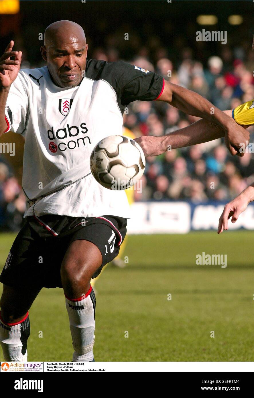 Football action barry hayles hi-res stock photography and images - Alamy