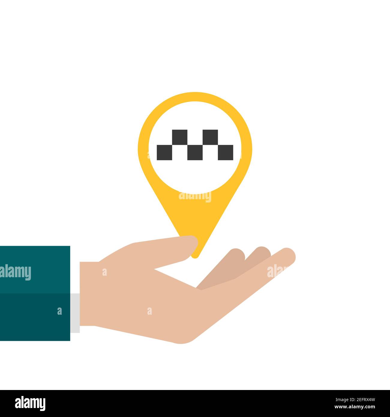 Call taxi icon vector vectors hi-res stock photography and images - Alamy