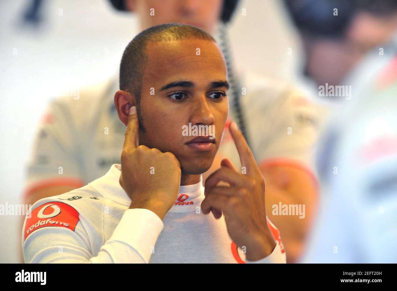 Lewis hamilton 2010 hungary hi-res stock photography and images - Alamy