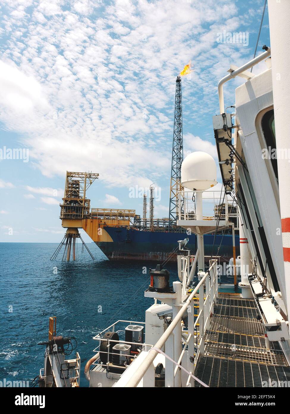 Floating production storage and offloading FPSO vessel, oil and gas ...