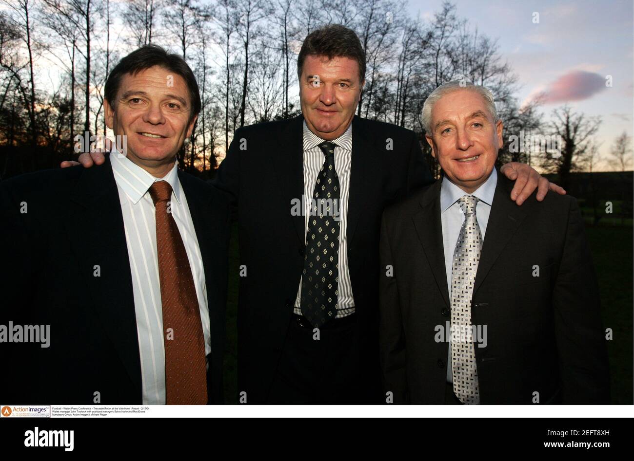 John toshack press conference vale resort hi-res stock photography and ...
