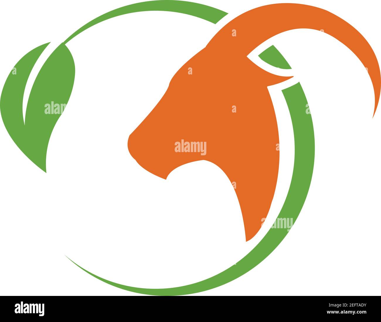 Goat Logo Template vector icon illustration design Stock Vector Image ...