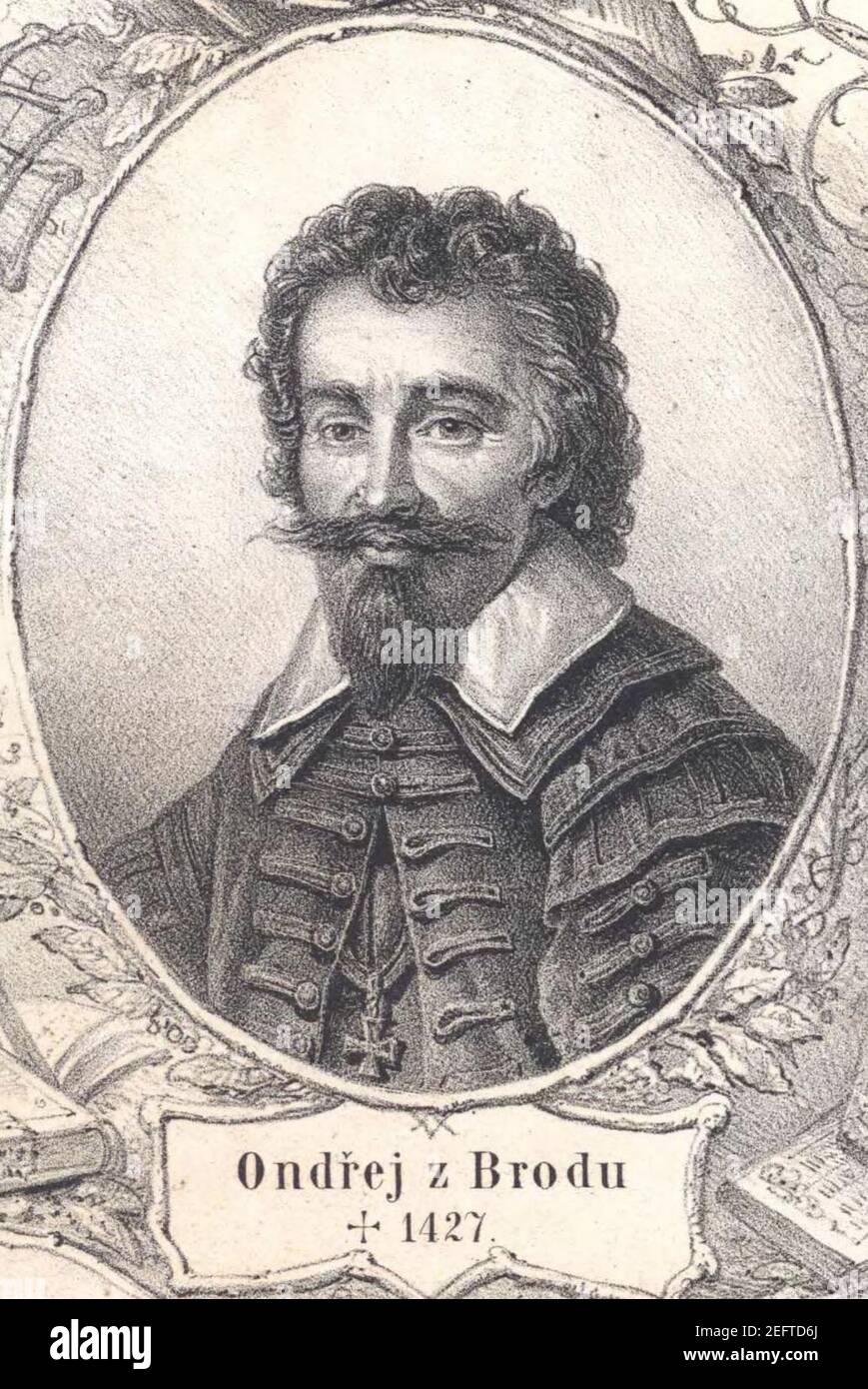 Ondrej z Brodu 1861 Stock Photo - Alamy