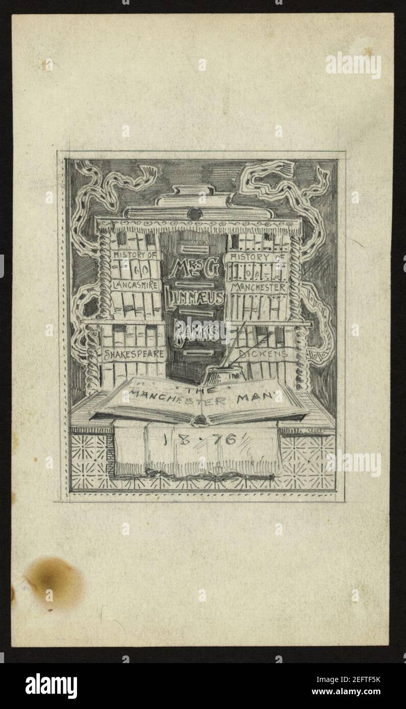English bookplate hi-res stock photography and images - Alamy