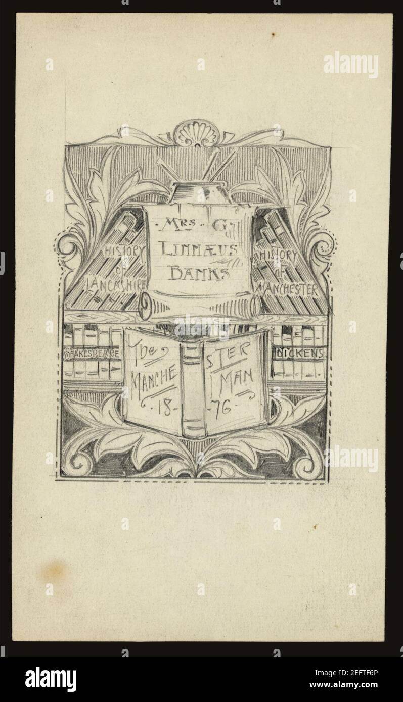 English bookplate hi-res stock photography and images - Alamy