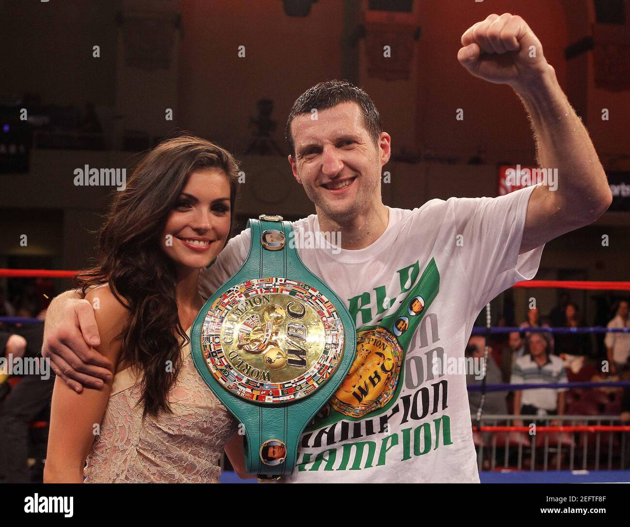 Carl froch wife hi-res stock photography and images - Alamy