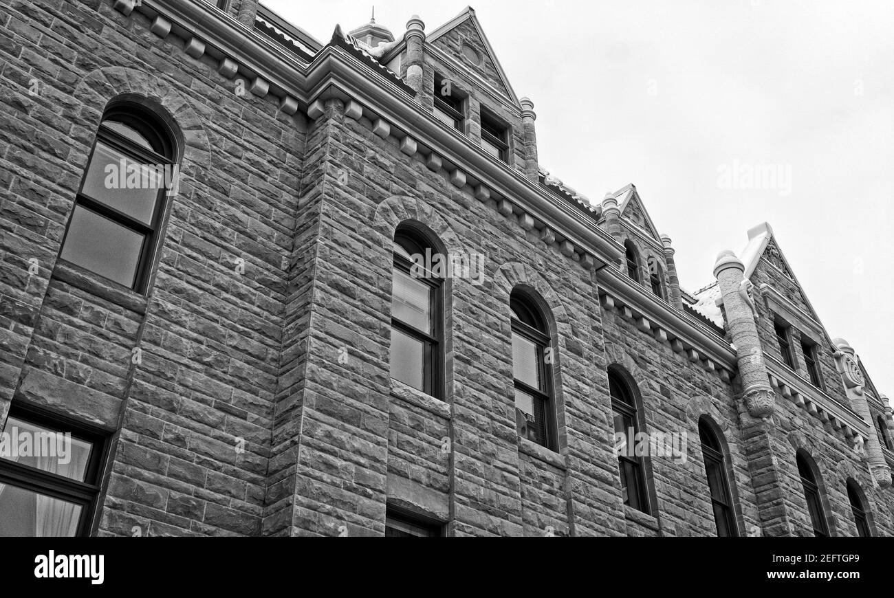 Downtown calgary Black and White Stock Photos & Images - Alamy