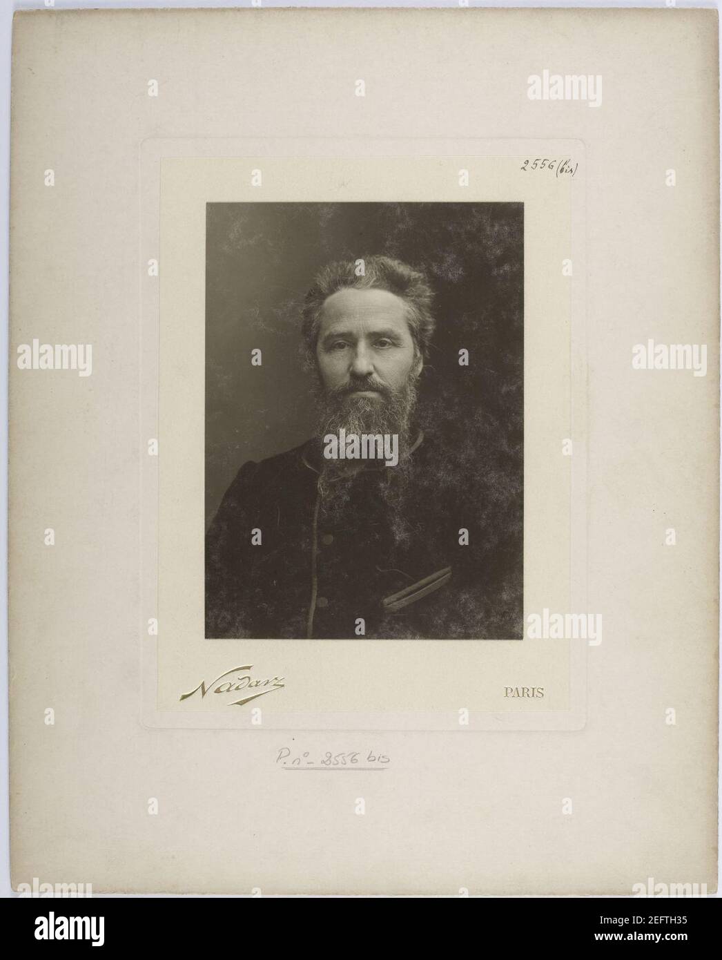 Onésime Reclus, by Nadar, 1889, original Stock Photo - Alamy