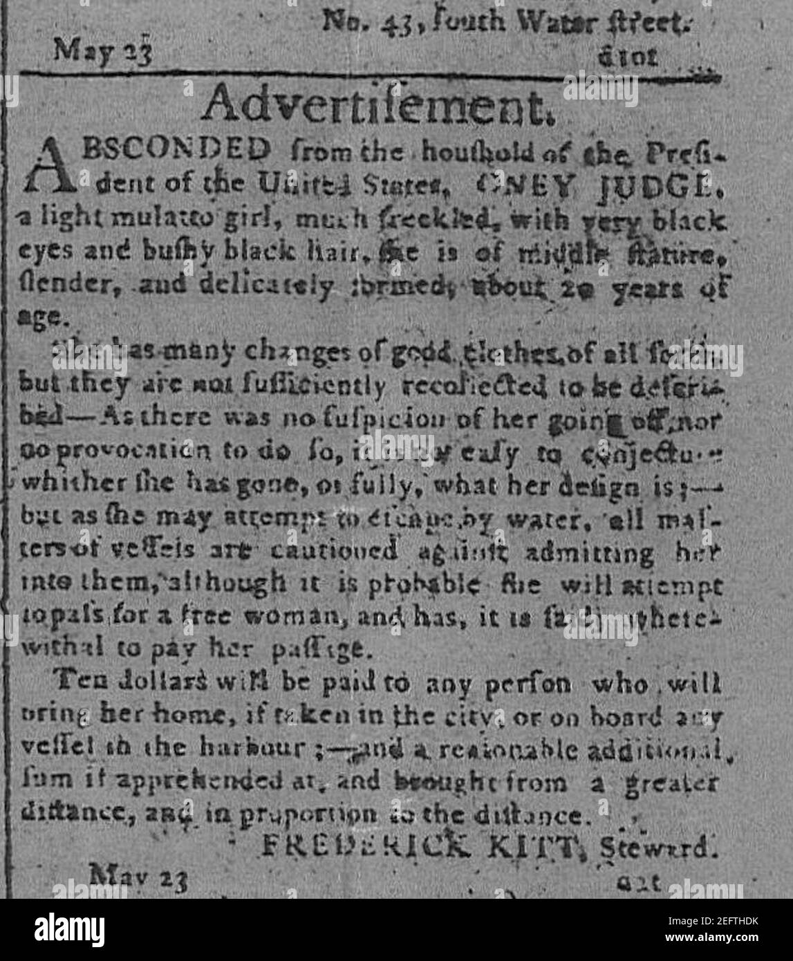 Oney judge hi-res stock photography and images - Alamy