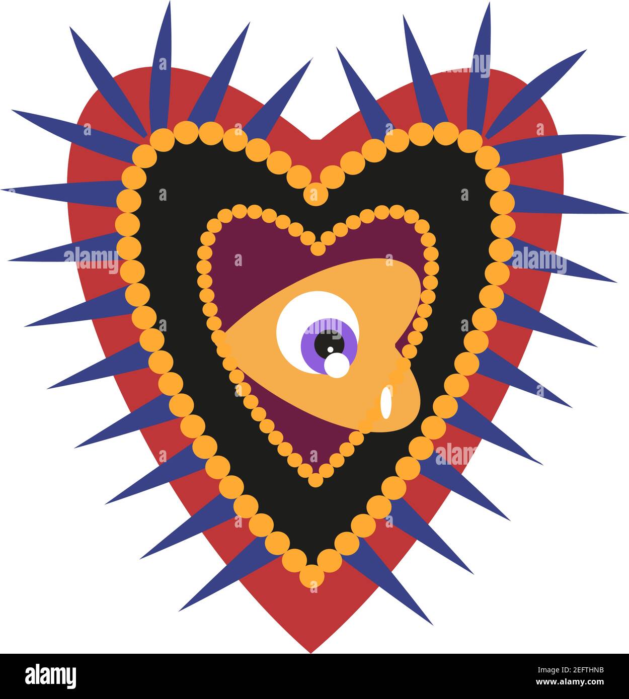 Mexican sacred hearts, spirit mystical miracles heart. Day of the dead ...