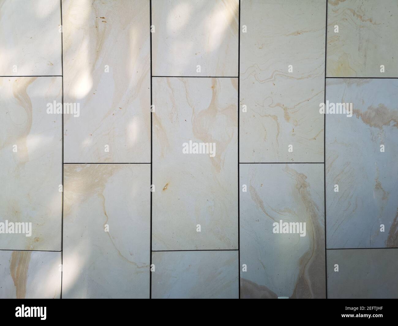Fall full of light marble tiles Stock Photo - Alamy