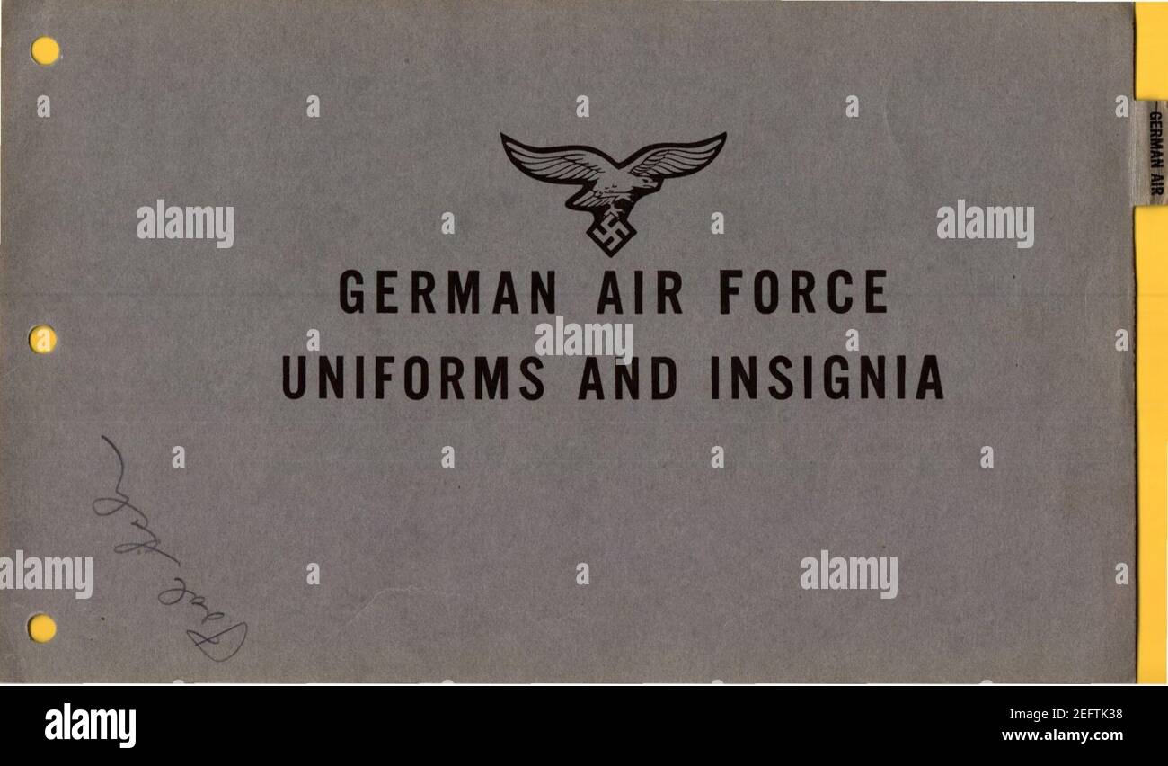 Luftwaffe Insignia Chart